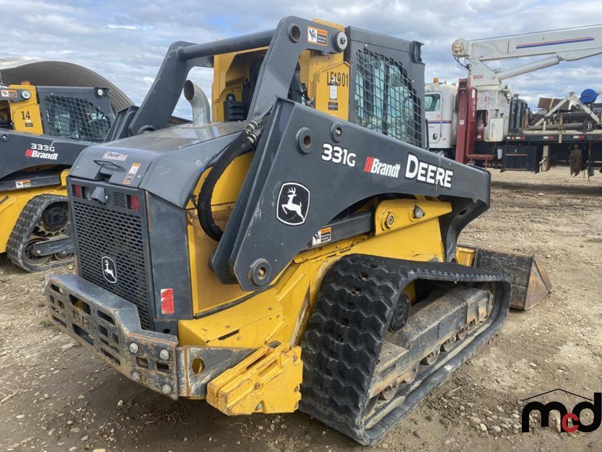 2018 John Deere 331G Compact Track Loader